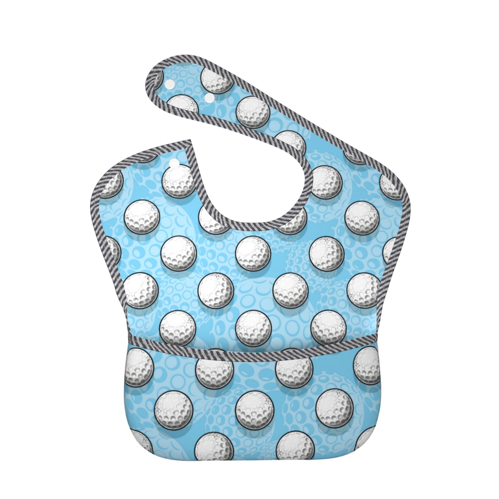 Susaid Golf Balls 1 Print Bibs for Babies Toddlers Adjustable ...