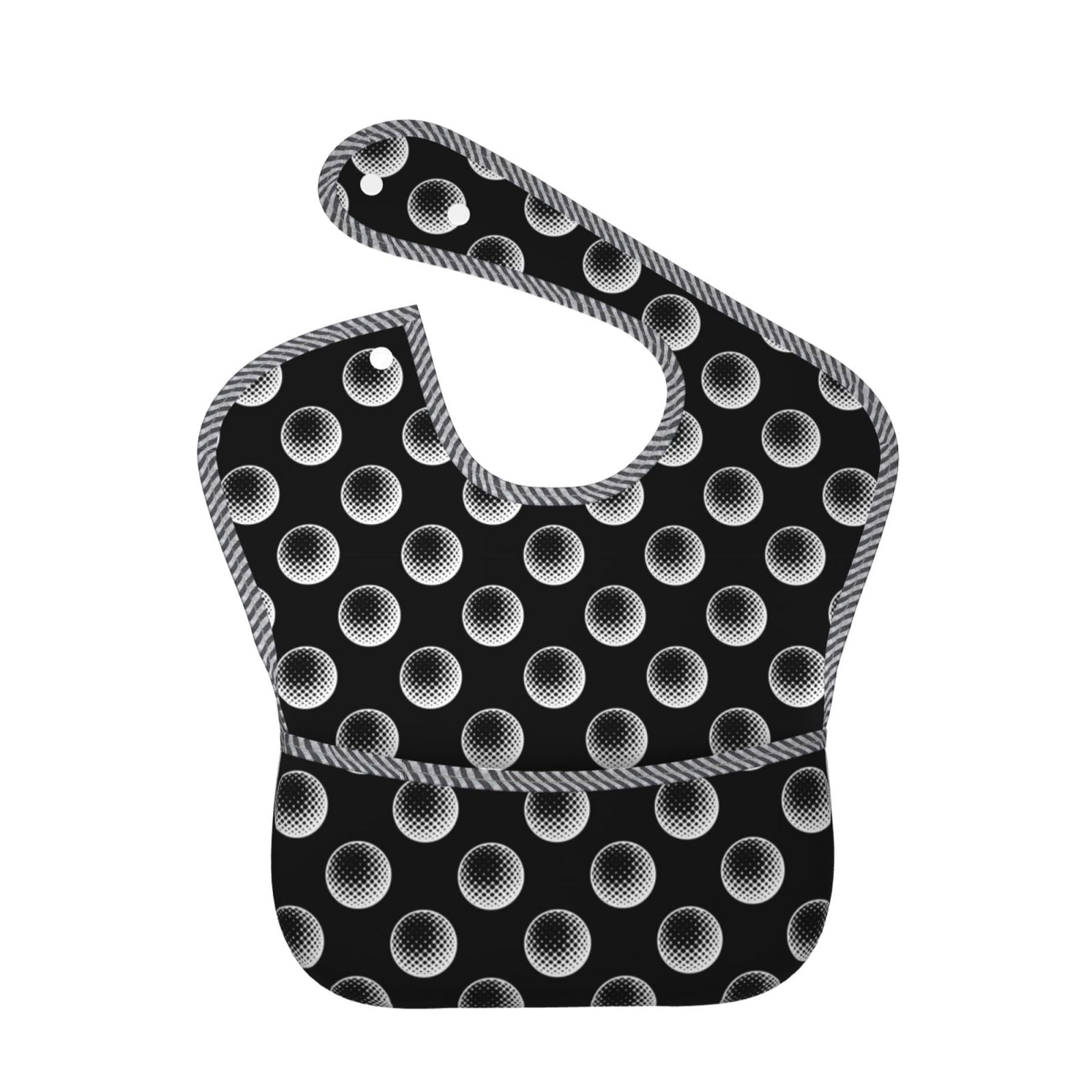Susaid Golf Balls Print Bibs for Babies Toddlers Adjustable Waterproof ...