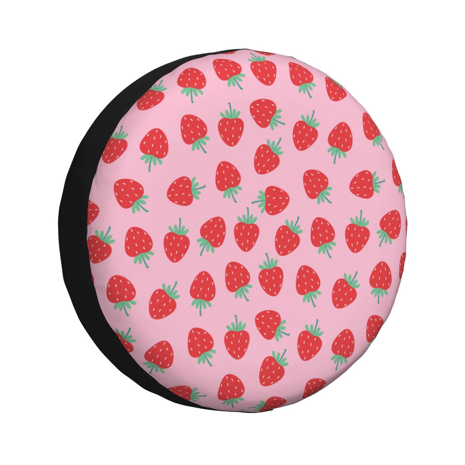 Susaid Hand Drawn Strawberry Print Water Proof Spare Tire Cover Wheel ...
