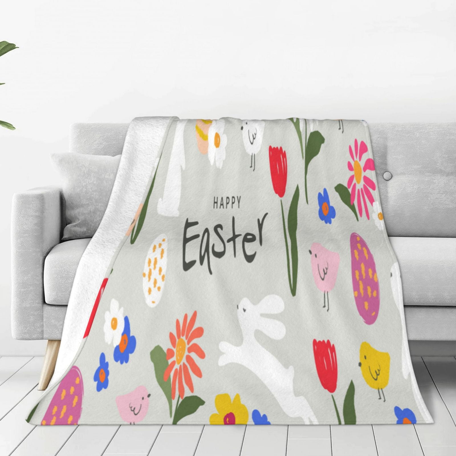 Susaid Happy Easter Microfiber Cleaning Cloth, Multi-Functional ...