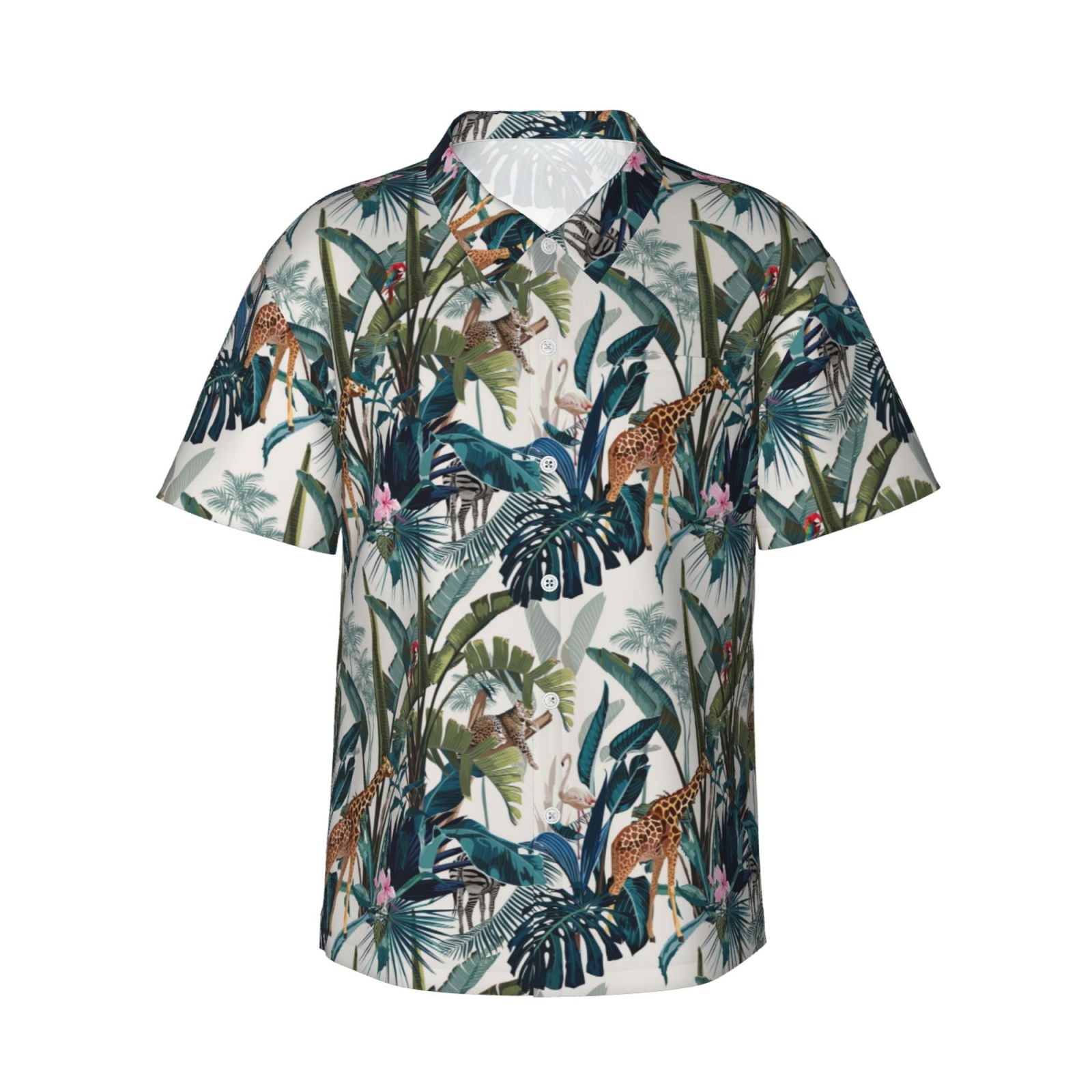 Susaid Hawaiian Style Print Hawaiian Shirts for Men Women,Hawaiian ...