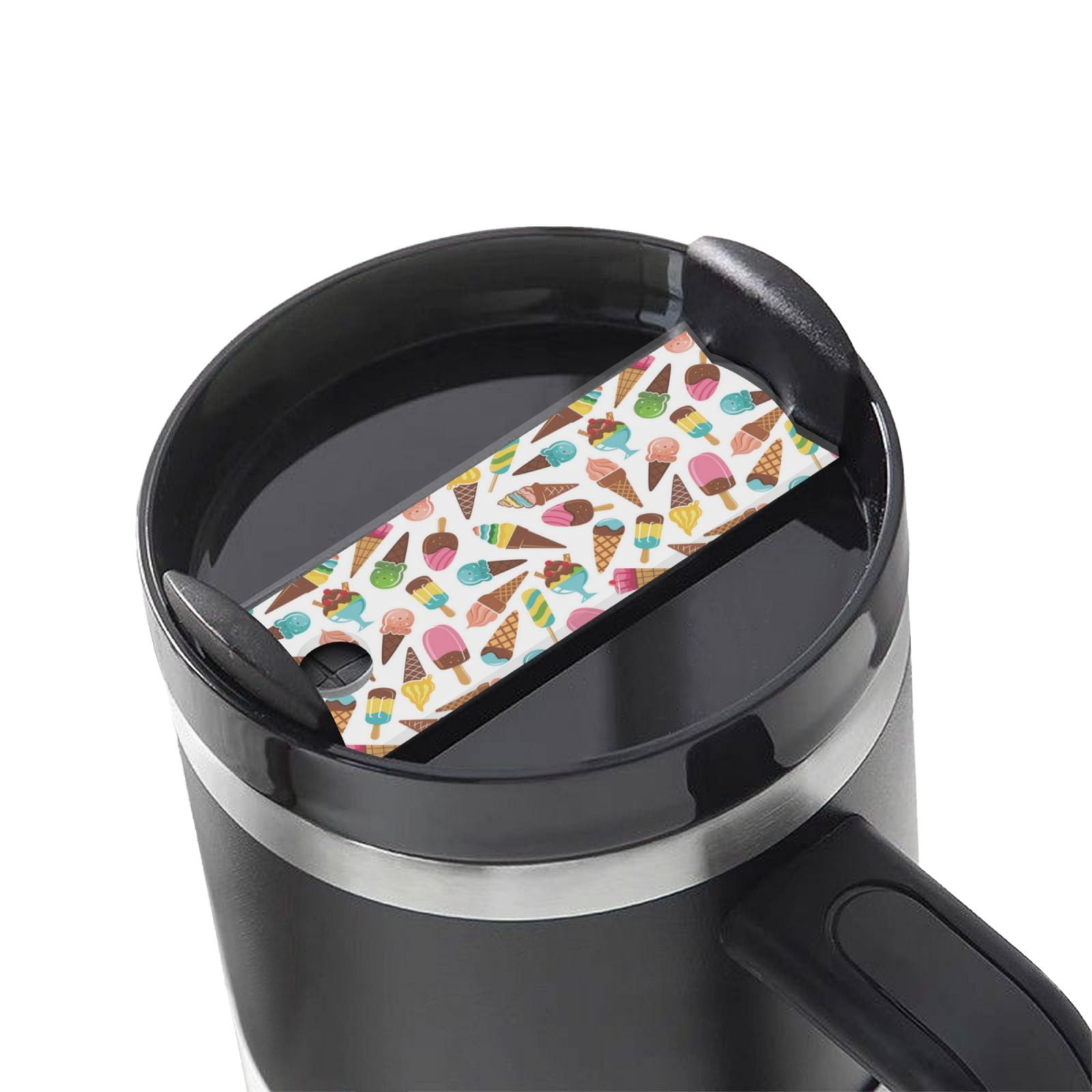 Susaid Ice Cream Popsicles Print Name Plates Acrylic Lid Topper DIY ...
