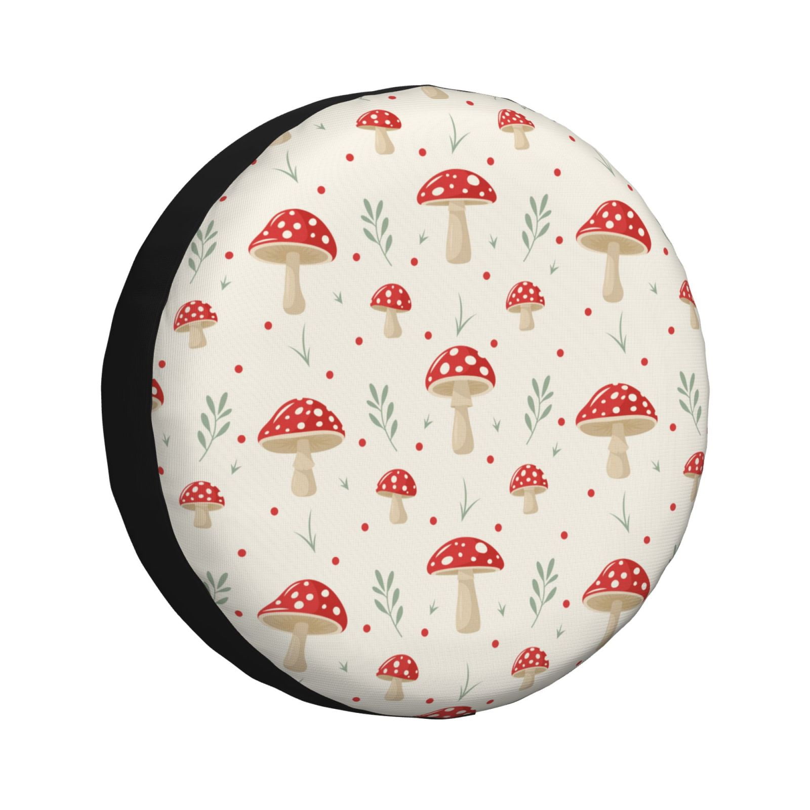 Susaid Mushroom Print Water Proof Spare Tire Cover Wheel Tire Dust ...