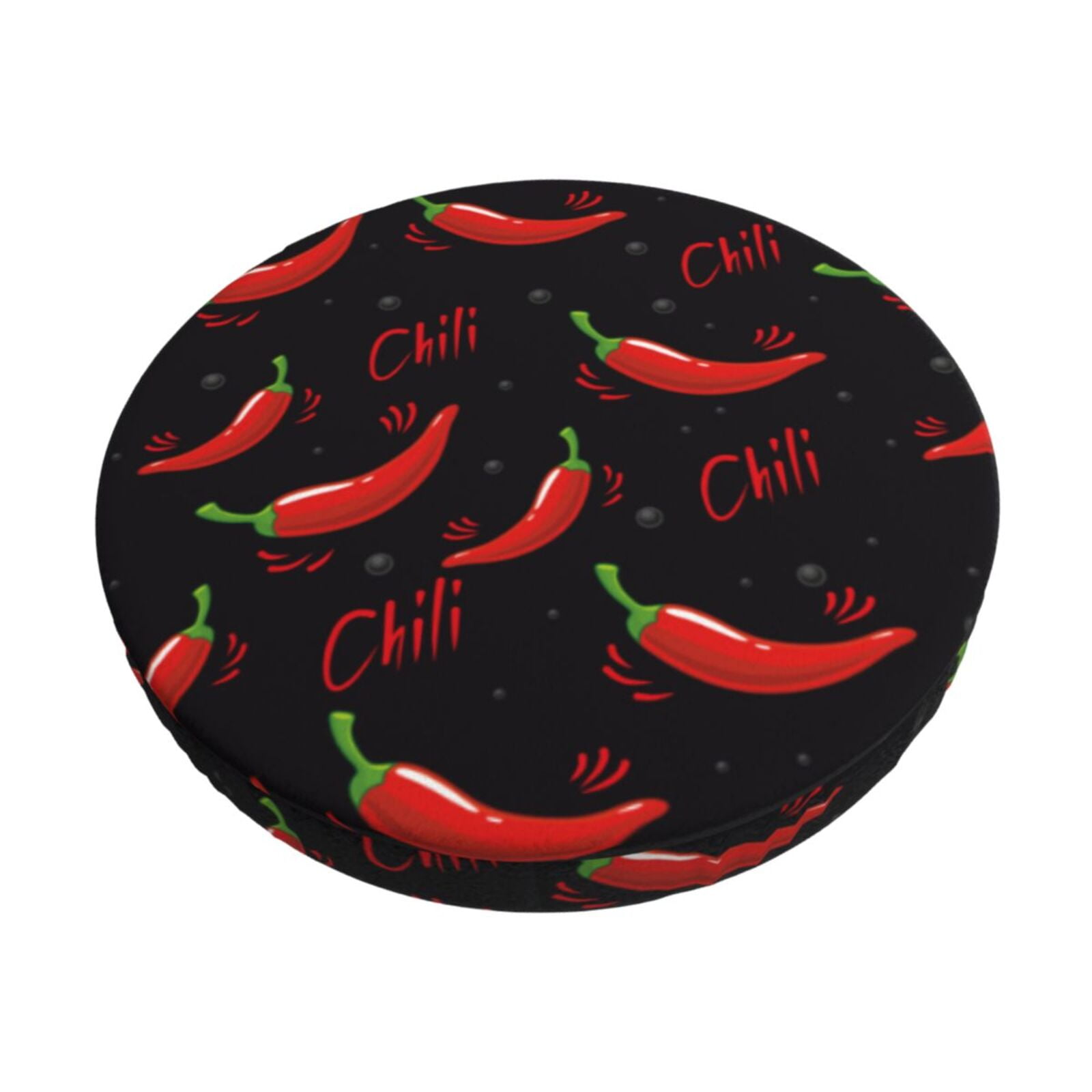 Susaid Red Hot Chili Print Elastic Bar Stool Cover Personalized ...