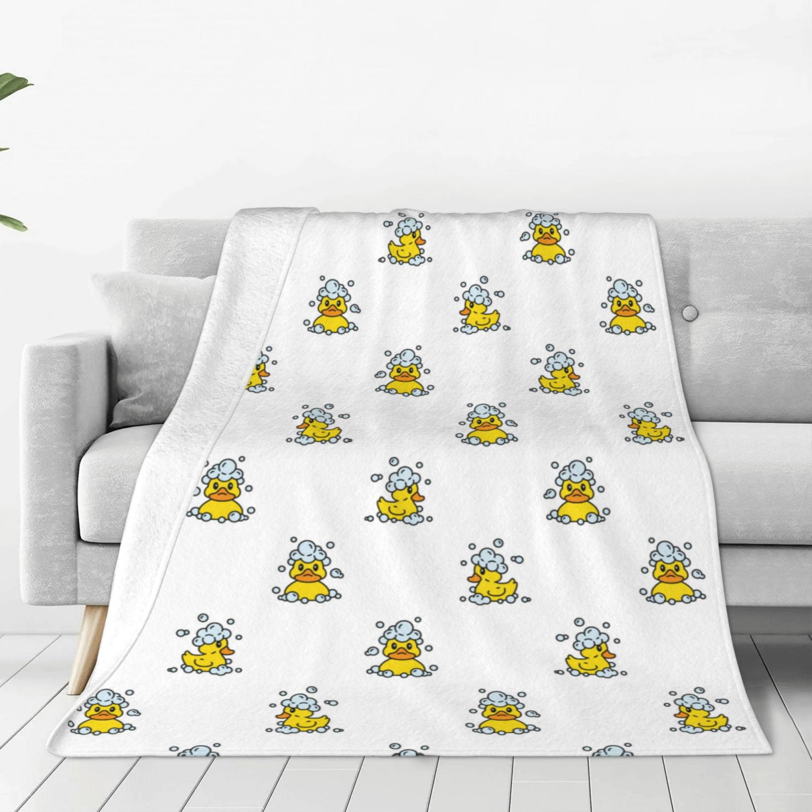 Susaid Rubber Duck Showe Print Microfiber Cleaning Cloth, Multi ...