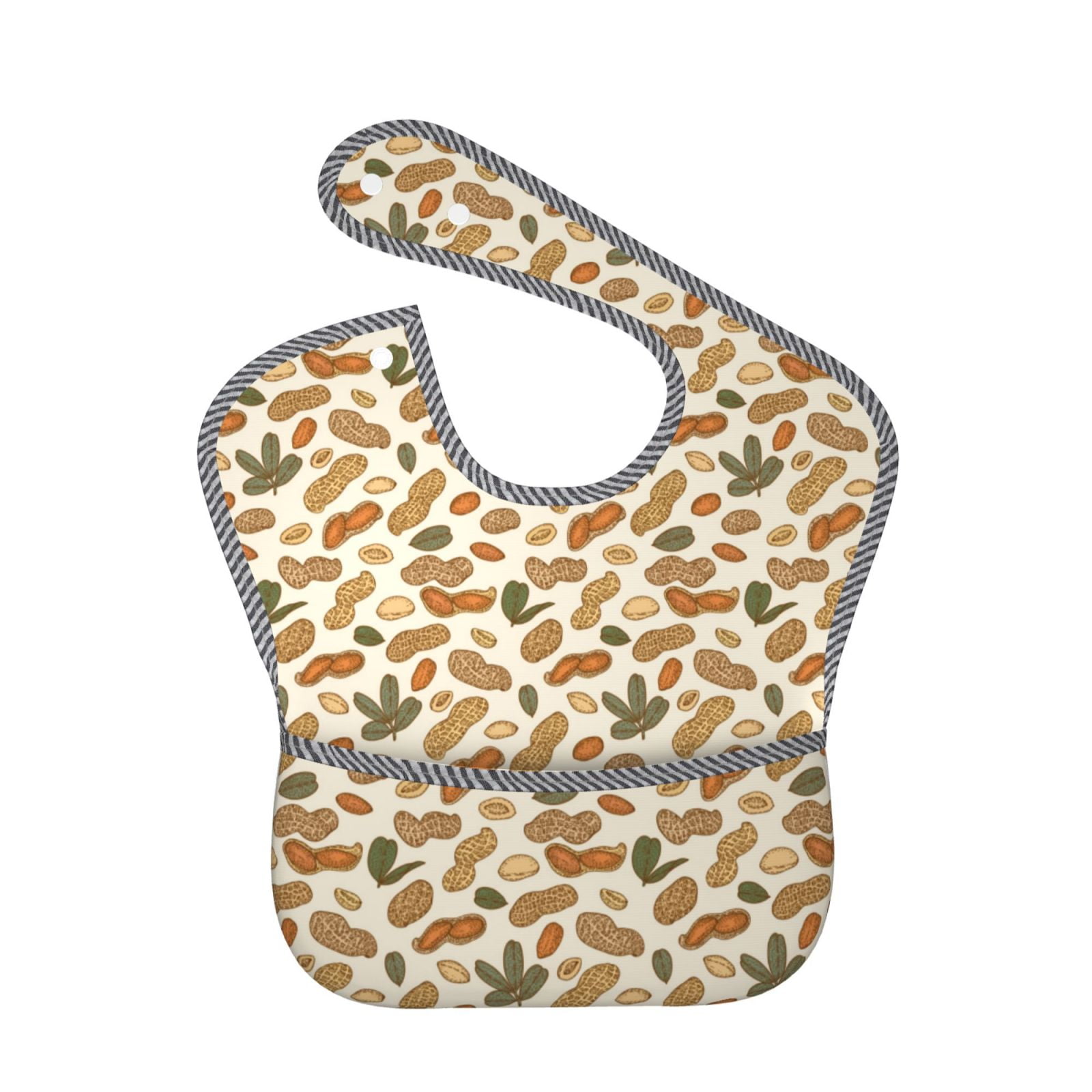 Susaid Set With Peanut Print Bibs for Babies Toddlers Adjustable ...