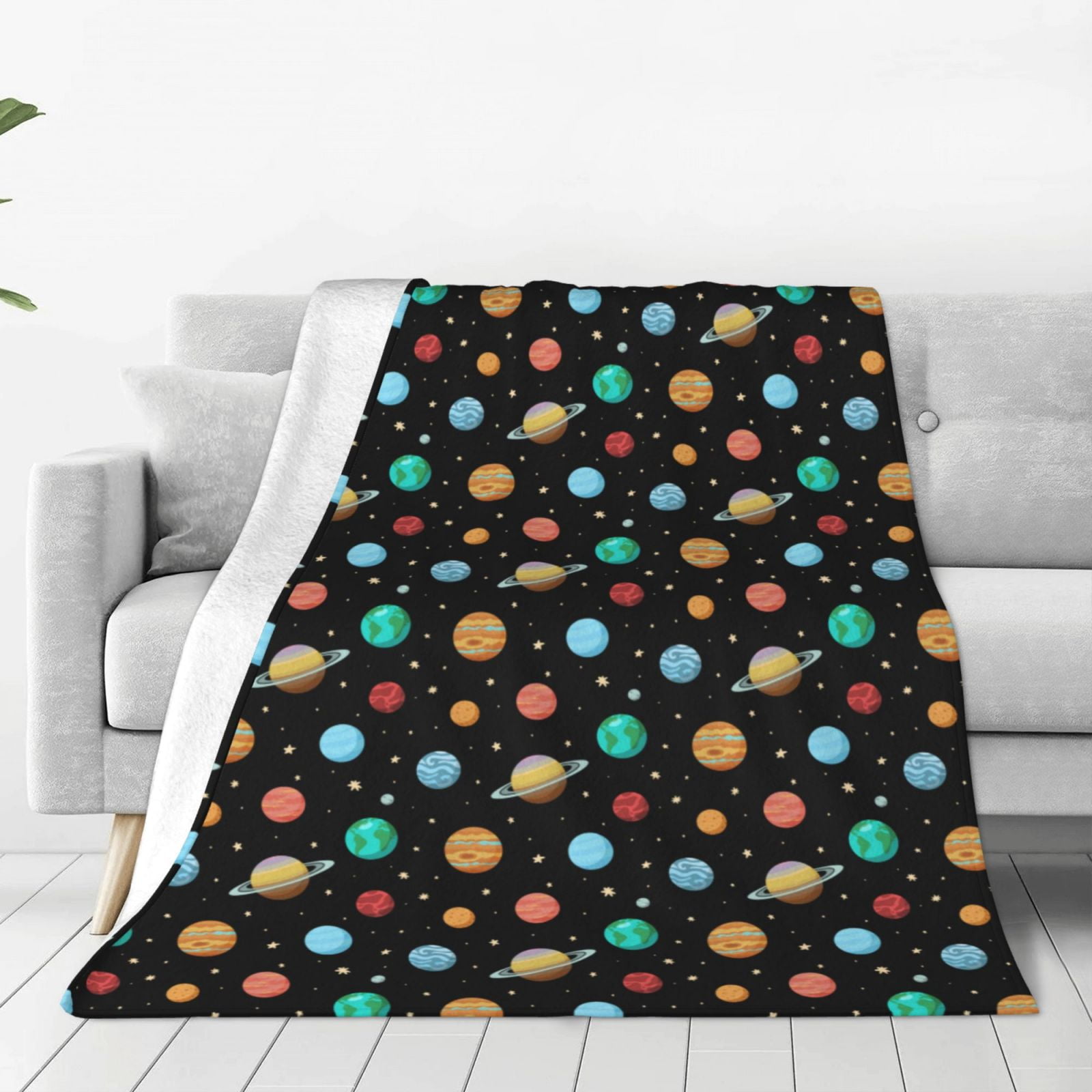 Susaid Solar System Planets Space Print Microfiber Cleaning Cloth ...