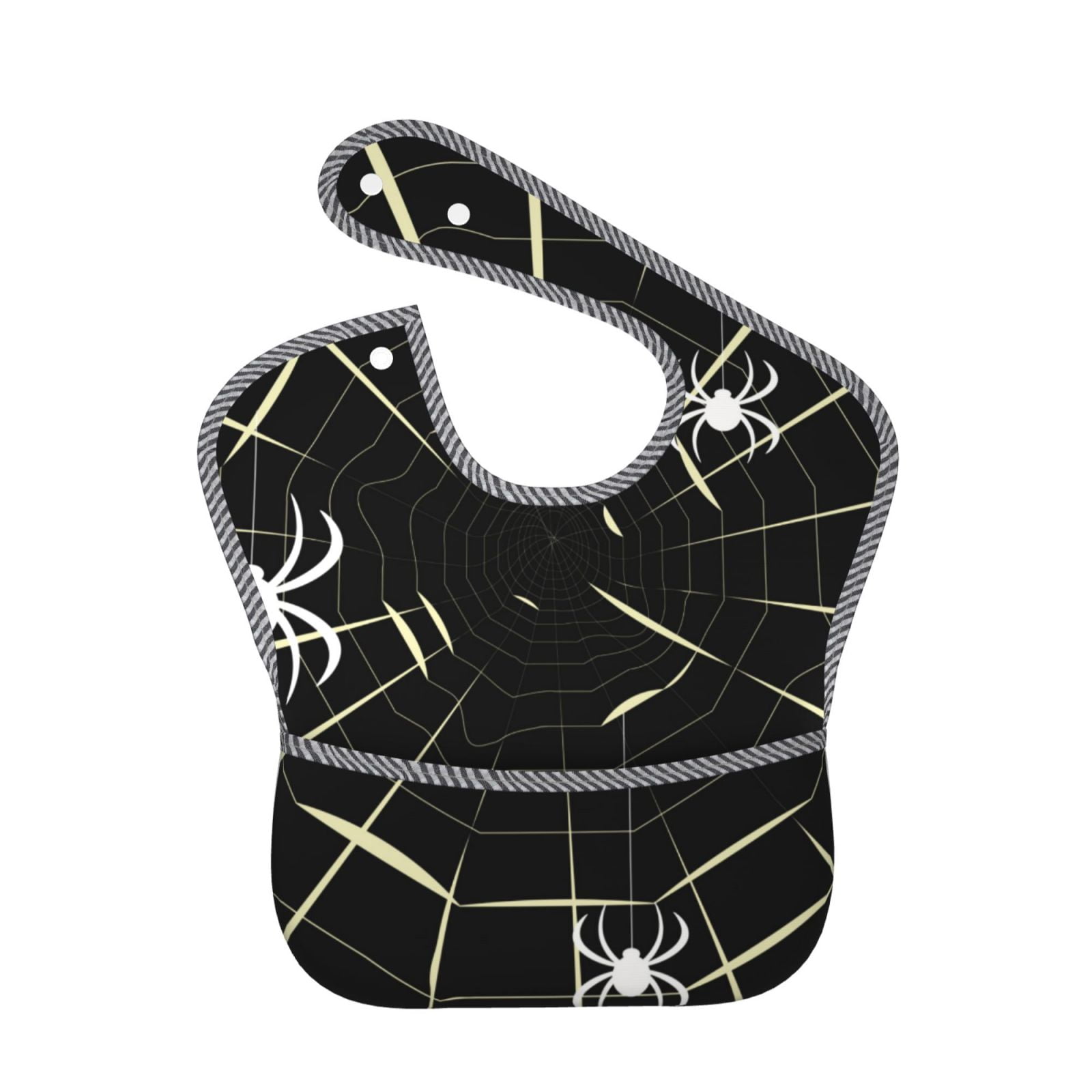 Susaid Spiders On The Web Print Bibs for Babies Toddlers Adjustable ...