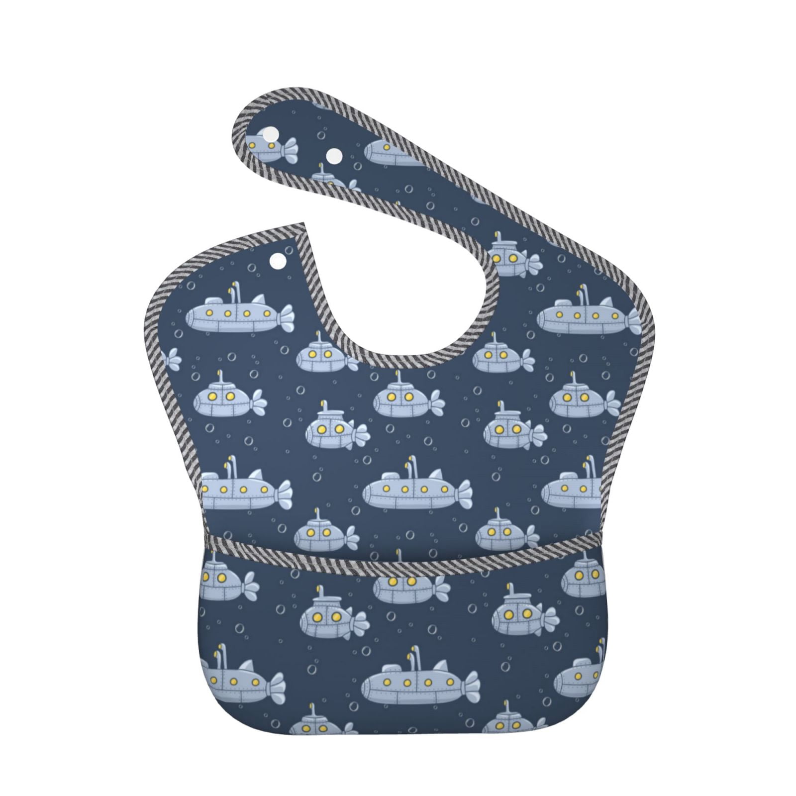Susaid Submarine With Periscope Print Bibs for Babies Toddlers ...