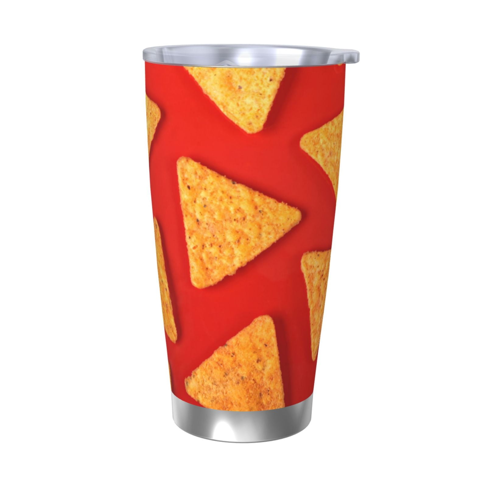Susaid Tortilla chips Print 20oz Car Cup,Insulated Coffee Cup Fully ...