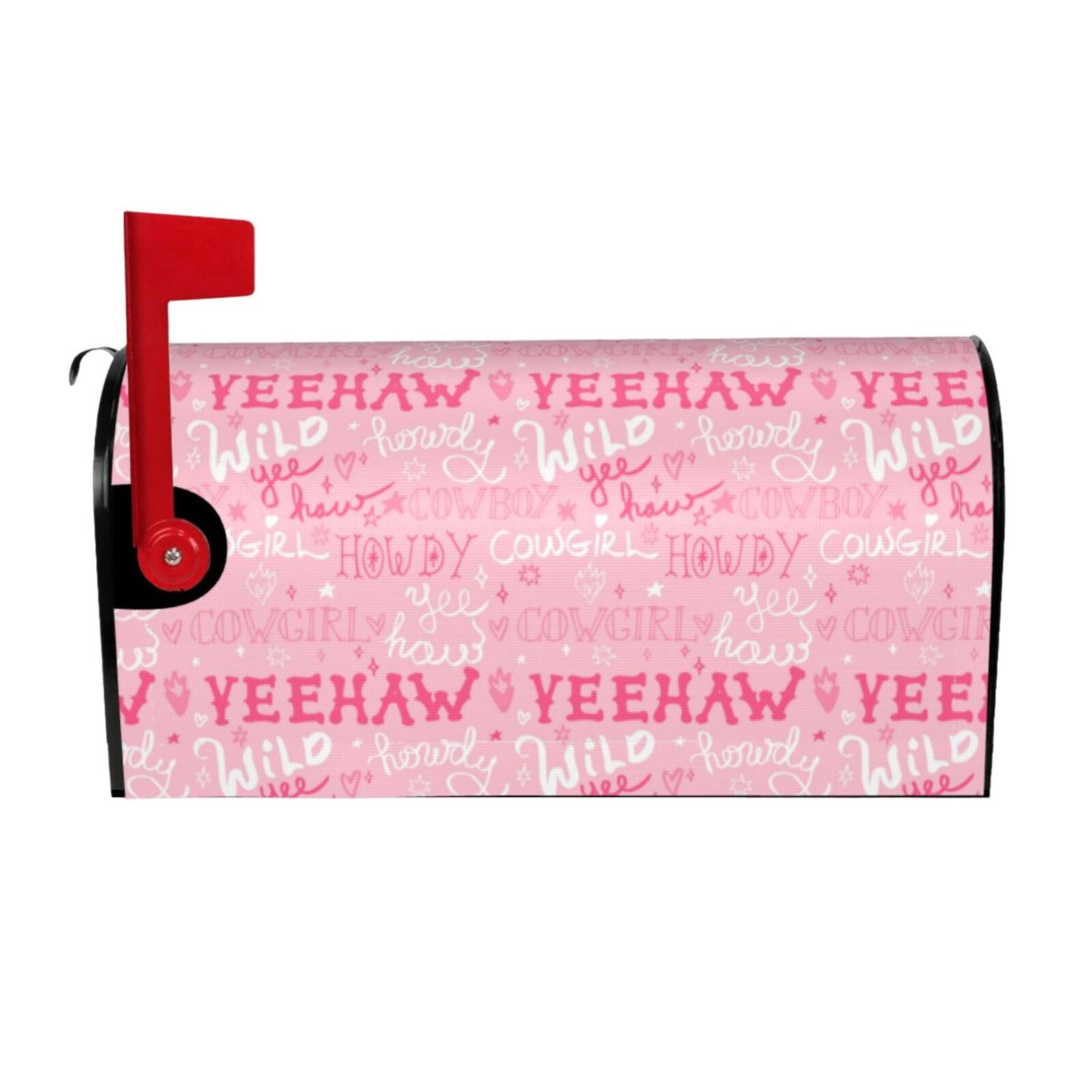 Susaid Western Cowgirl Print Mailbox Covers,Magnetic Waterproof Oxford ...