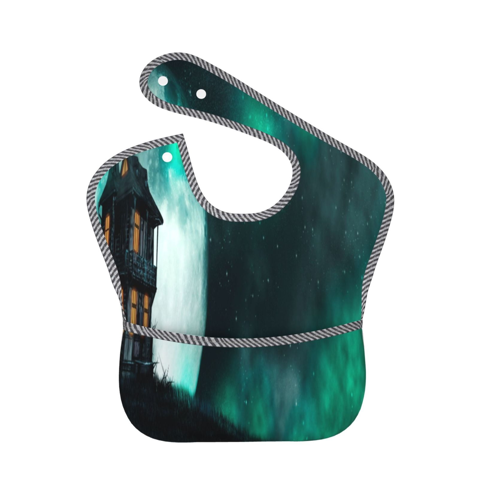 Susaid Witch House On The Hill Print Bibs for Babies Toddlers ...