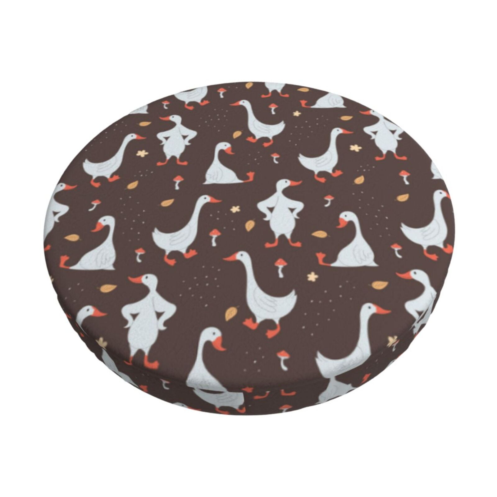 Susaid cartoon geese Print Elastic Bar Stool Cover Personalized ...