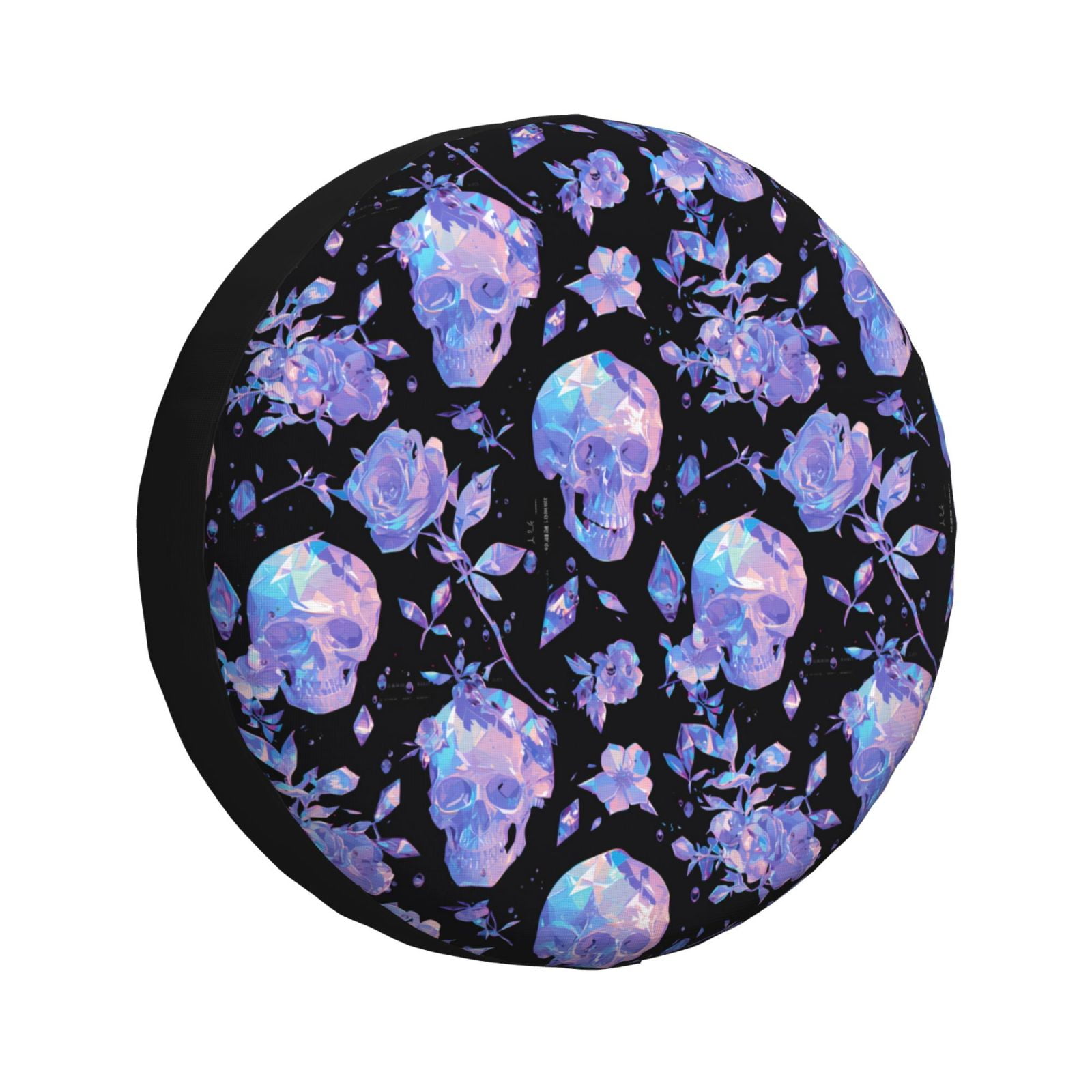 Susaid flower Skull crystal Print Tire Covers,Waterproof Anti-UV Snow ...