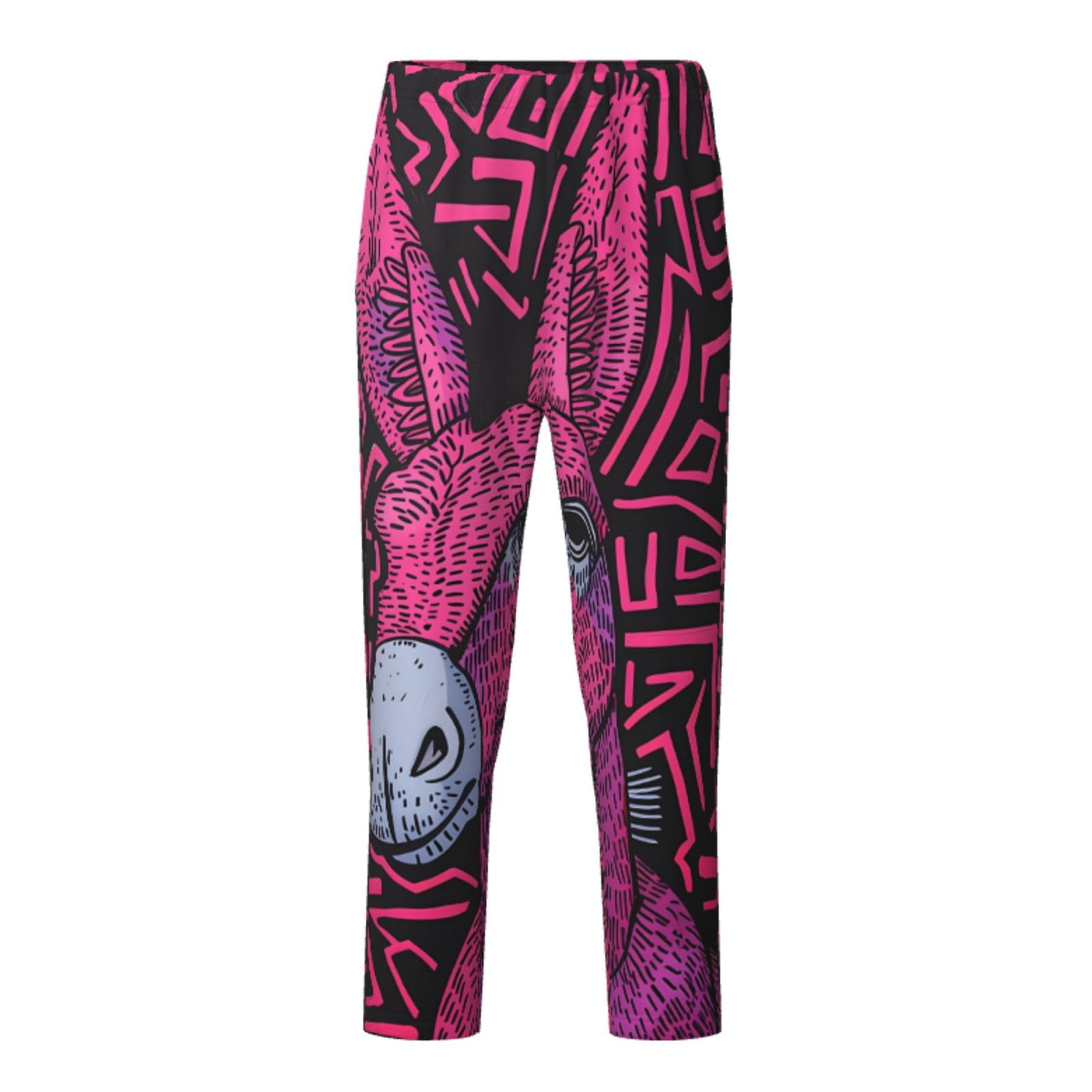Susaid ink Donkey Pop Art Print Soft Teen Sleep Pants, Long Pajama ...
