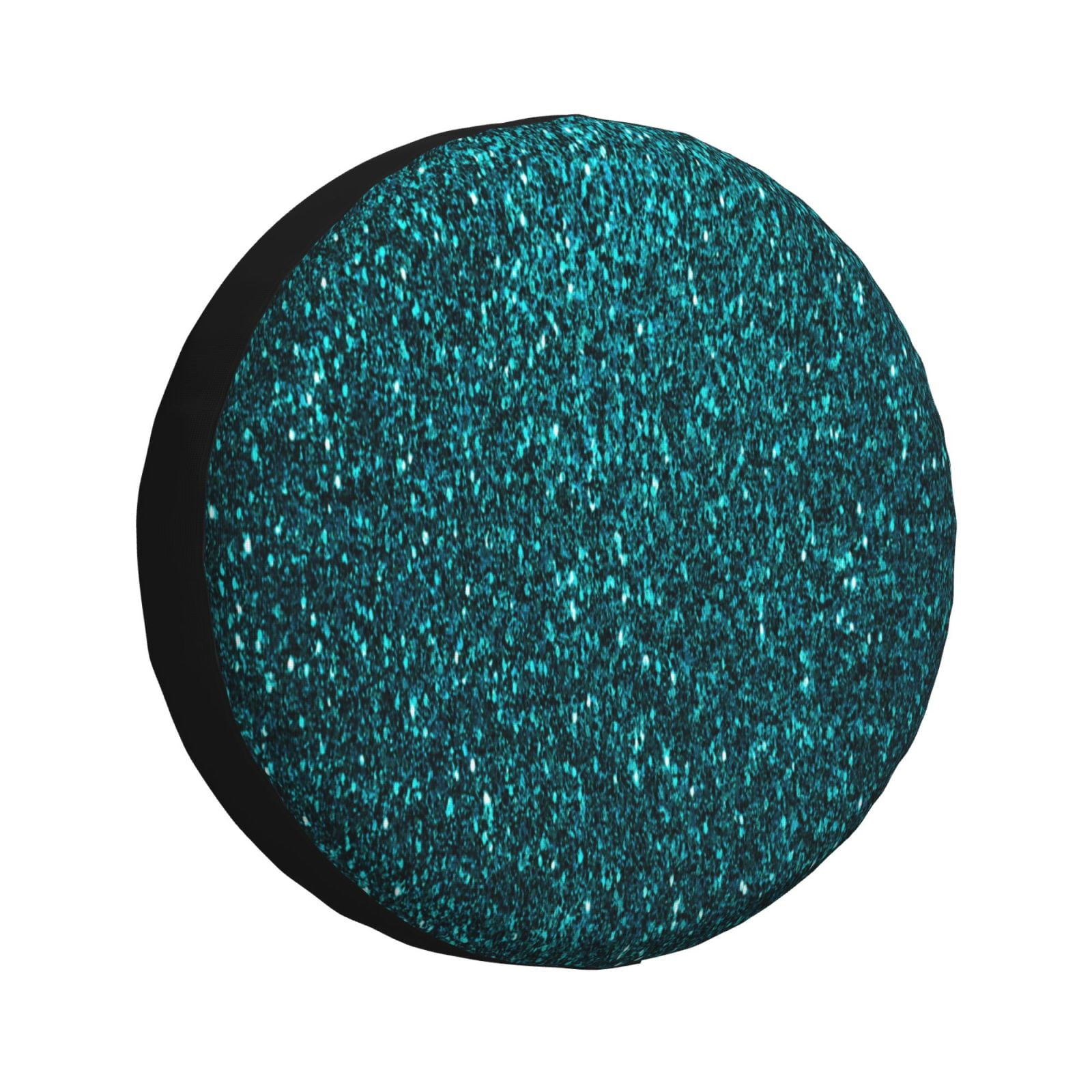 Susaid teal sparkling Print Tire Covers,Waterproof Anti-UV Snow Sun ...