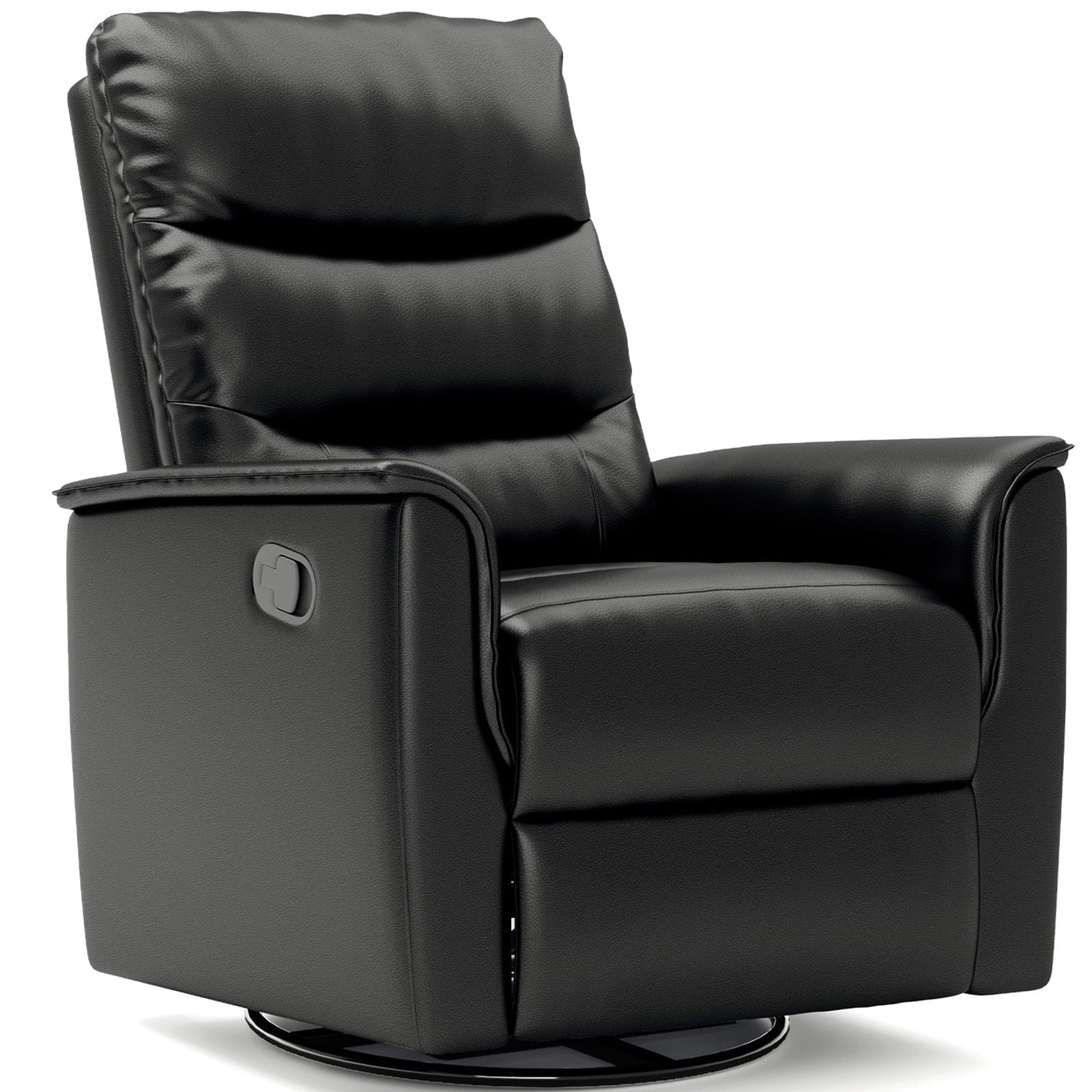Susalt Swivel Rocker Recliner Chair with Adjustable Backrest and ...