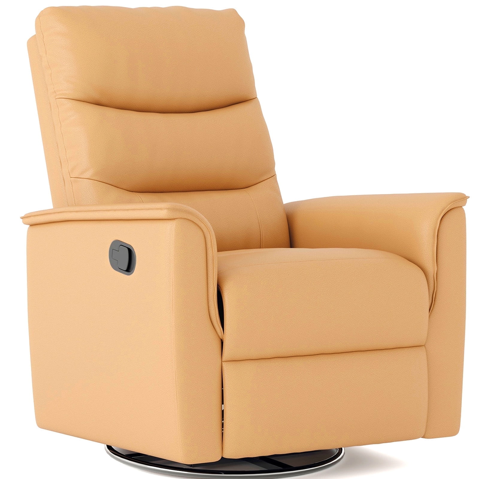 Susalt Swivel Rocker Recliner Chair with Adjustable Backrest and ...