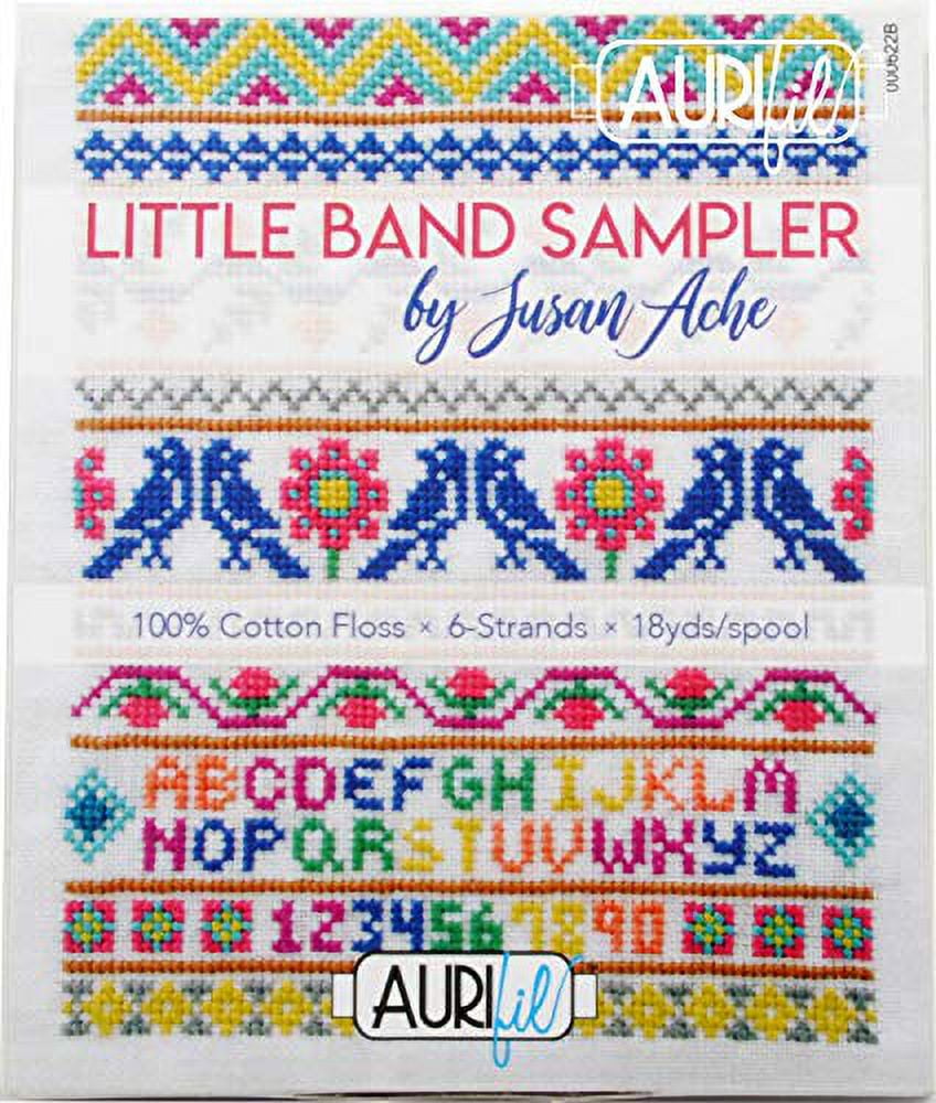 Susan Ache Little Band Sampler Aurifil Thread Kit 10 Small Spools ...