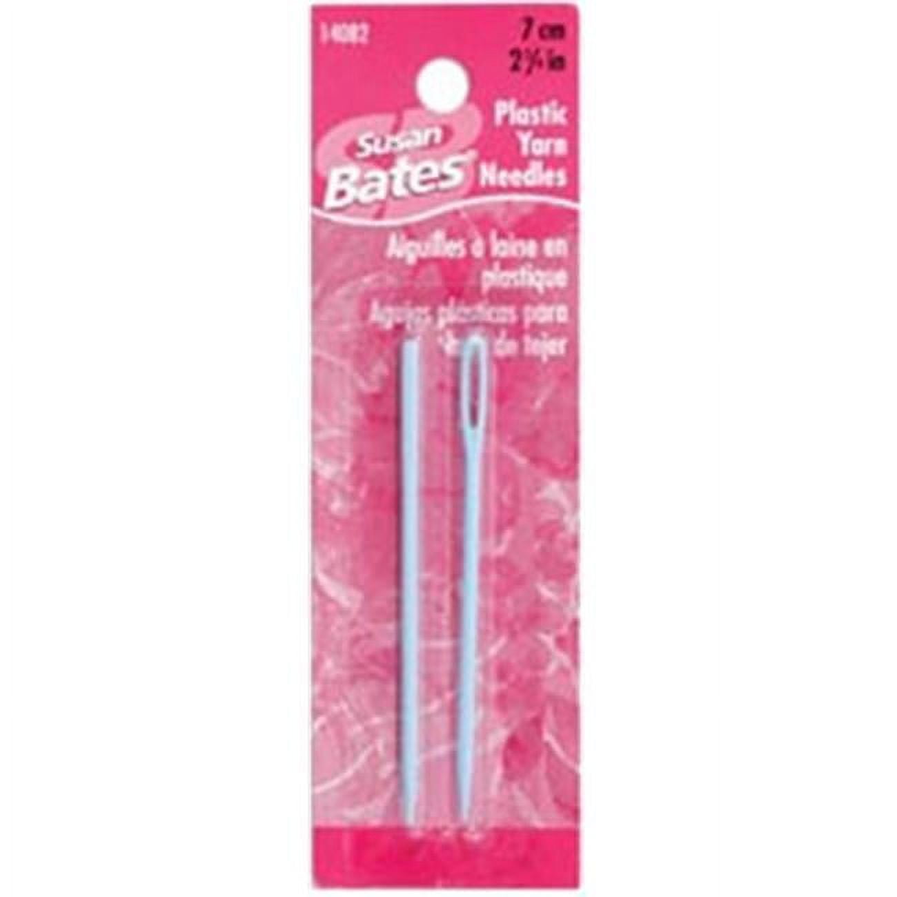 Susan Bates 70774 Luxite Plastic Yarn Needles-2.75 in. 2-Pkg - Walmart.com