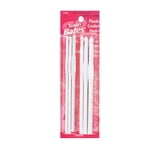 Susan Bates Luxite Plastic Crochet Hook Set, 6 Sizes F-K, Smooth Finish ...