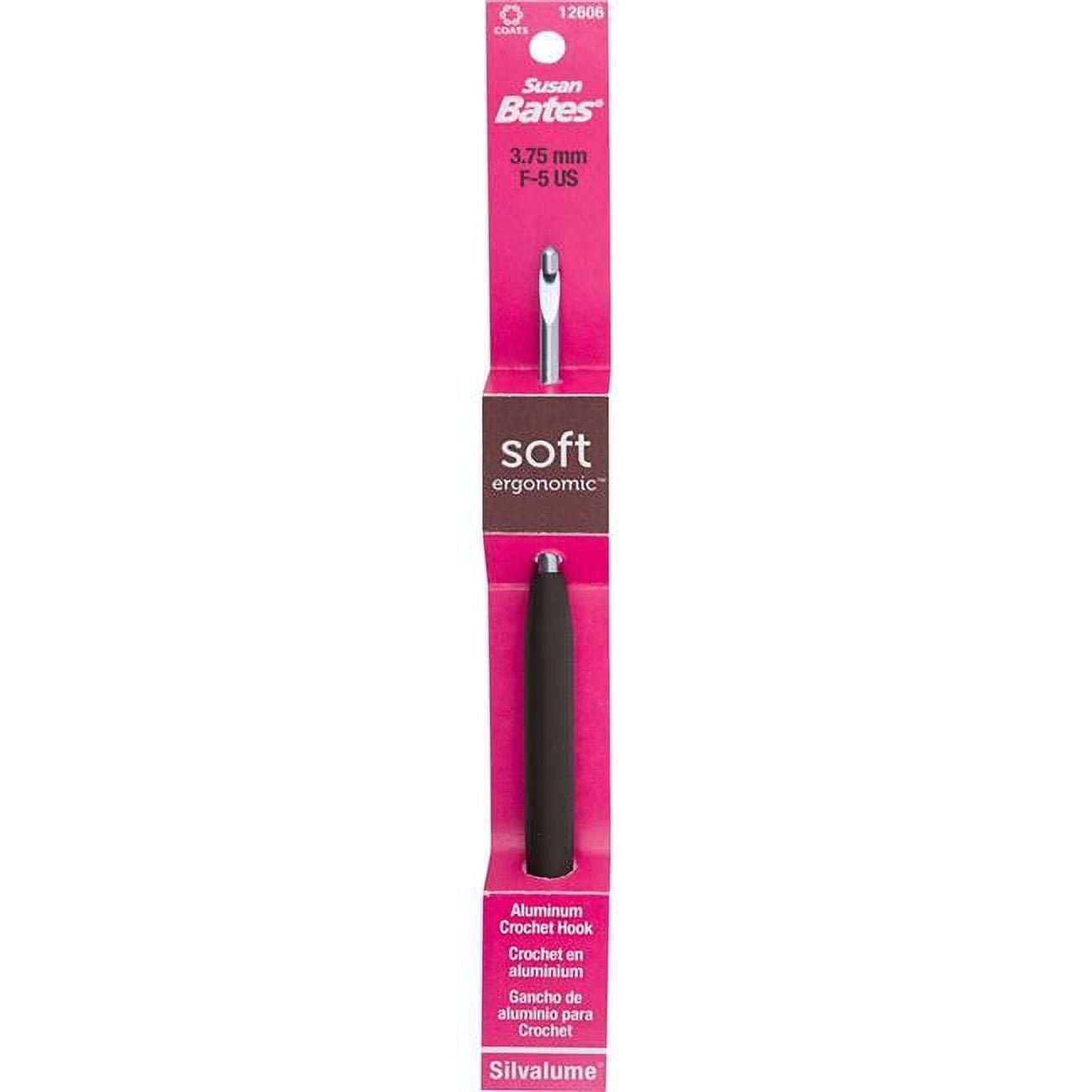 Susan Bates Ergonomic Crochet Hook - 3.75 mm - Walmart.com