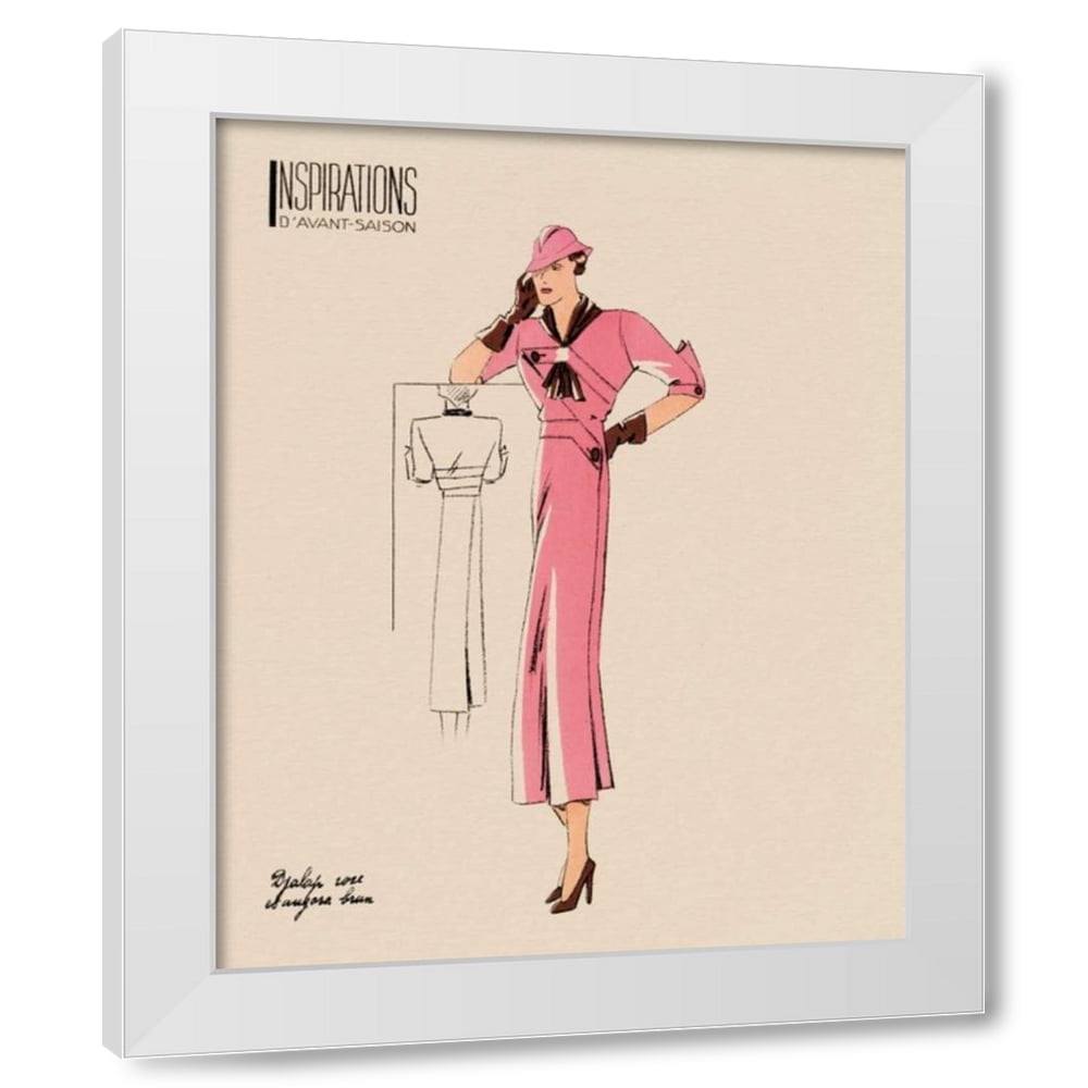 Susan Berman 15x18 White Modern Wood Framed Wall Art Titled ...