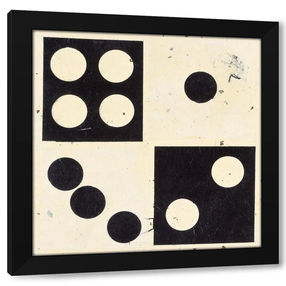 Susan Gillette 15x15 Black Modern Wood Framed Wall Art Titled - Roll ...