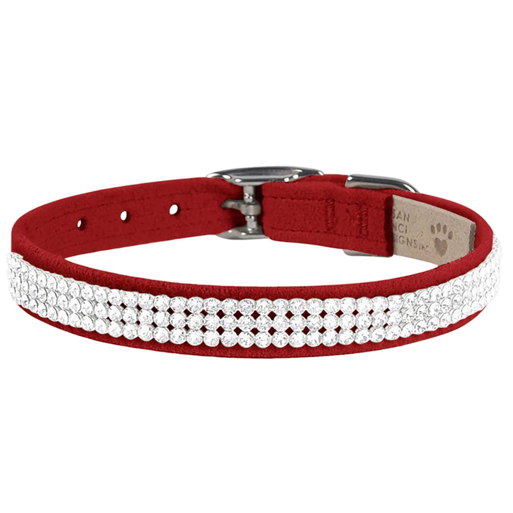 Susan Lanci Designs 3 Row Giltmore Crystals Collar - Walmart.com