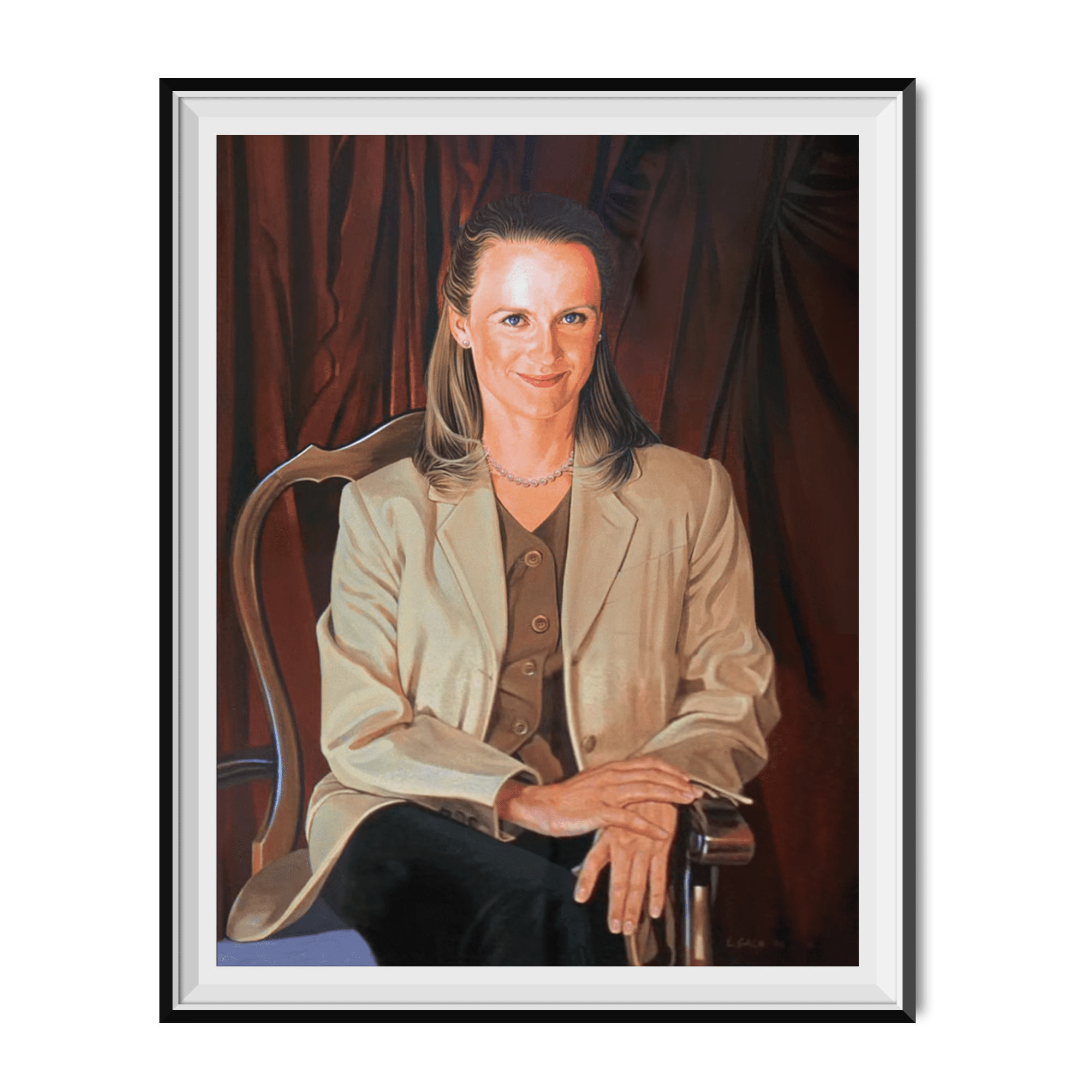 Susan Ross Foundation Portrait Painting Poster Seinfeld TV Show George ...