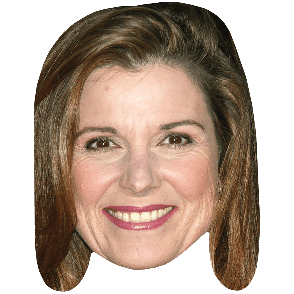 Susan Saint James (Smile) Celebrity Mask, Flat Card Face, Fancy Dress ...