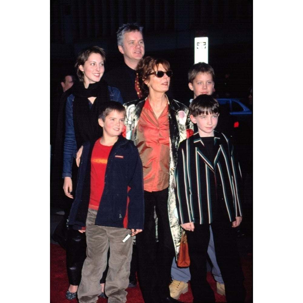 Susan Sarandon And Tim Robbins WTheir Children At Premiere Of Harry ...