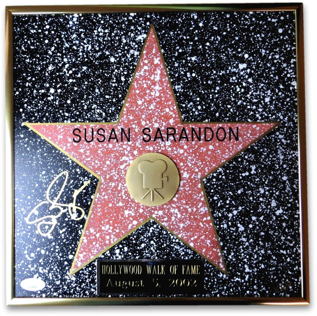 Susan Sarandon Signed Autographed Framed Hollywood Star Actress JSA ...