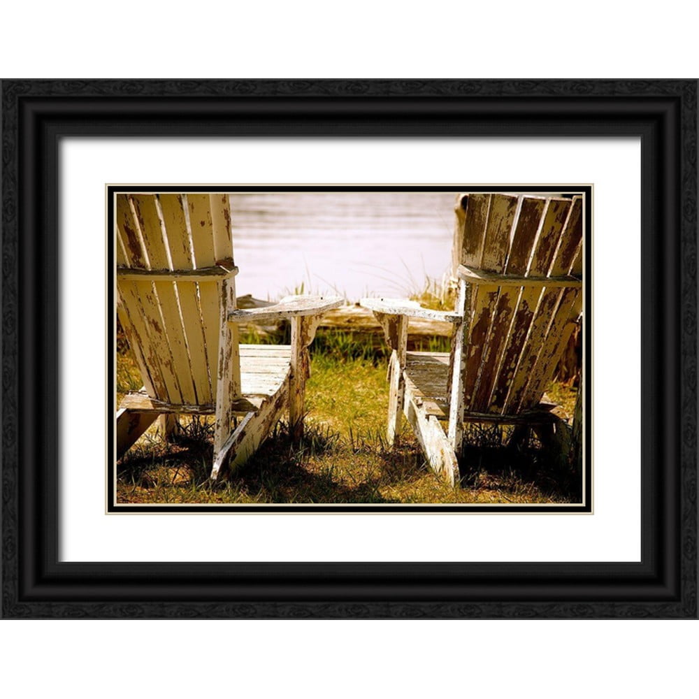 Susan Vizvary Photography 14x11 Black Ornate Wood Framed with Double ...