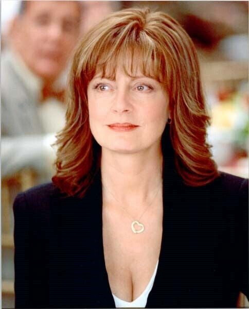 Susan sarandon looks lovely in this portrait showing cleavage 8x10 inch ...