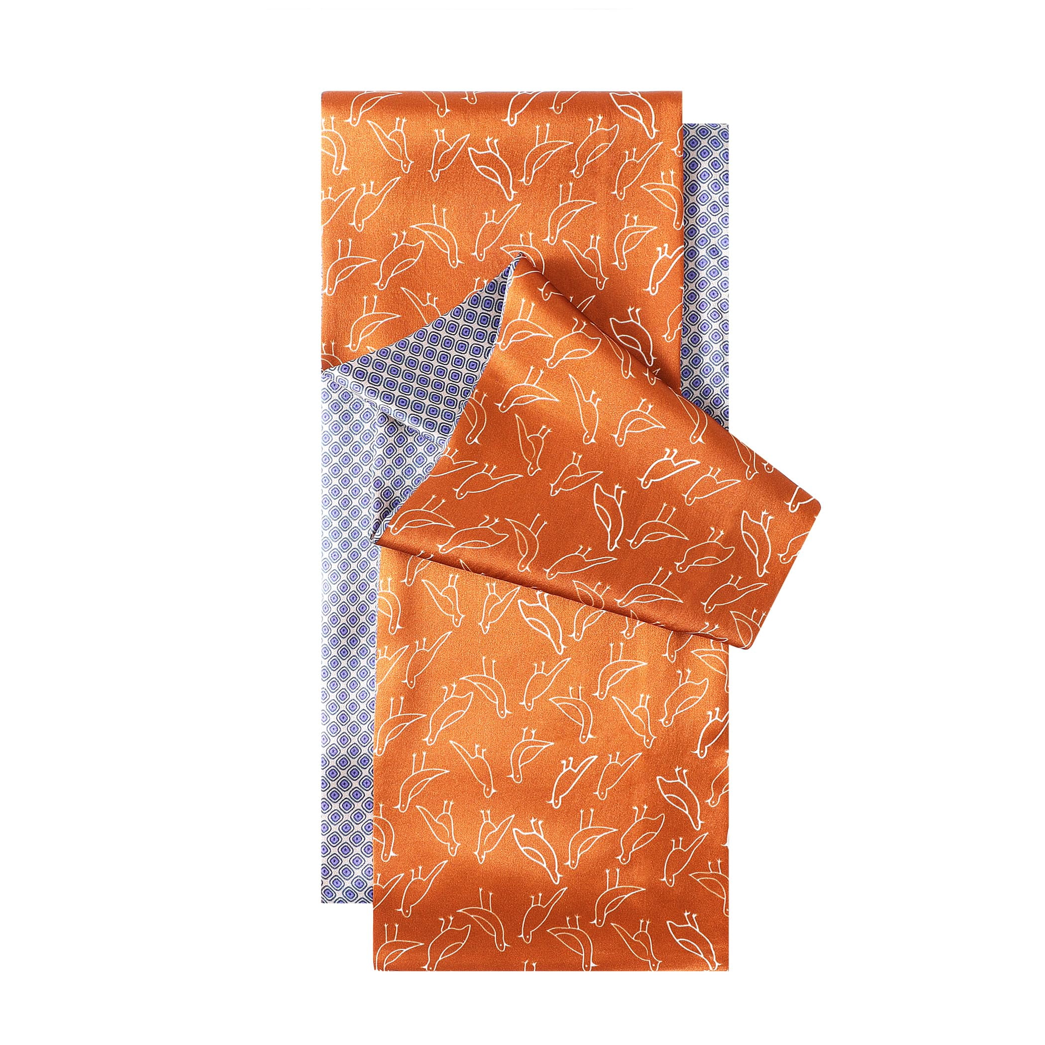 SusanSilk Unisex 100% Mulberry Silk Skinny Scarf, All-Season Long Silk ...