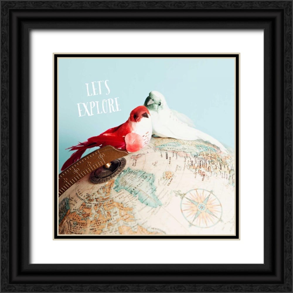 Susannah Tucker Photography 12x12 Black Ornate Wood Framed with Double Matting Museum Art Print ...