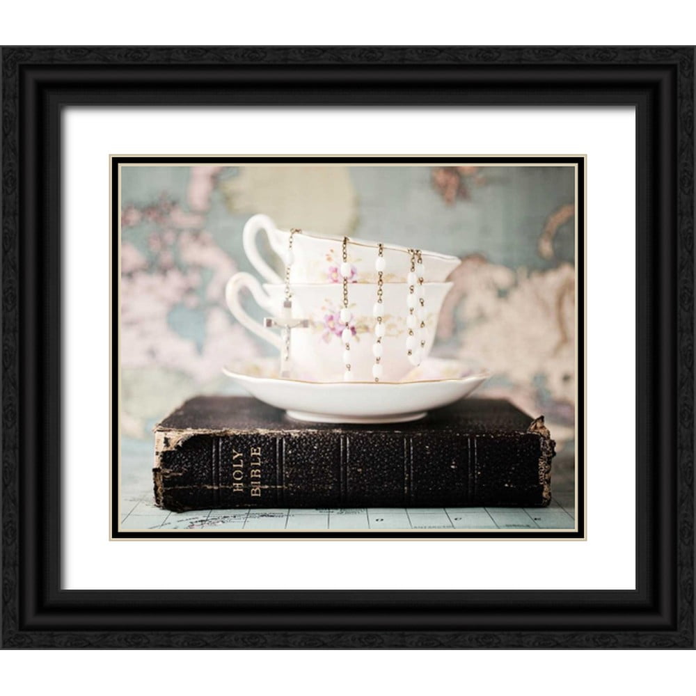 Susannah Tucker Photography 32x26 Black Ornate Wood Framed with Double Matting Museum Art Print ...