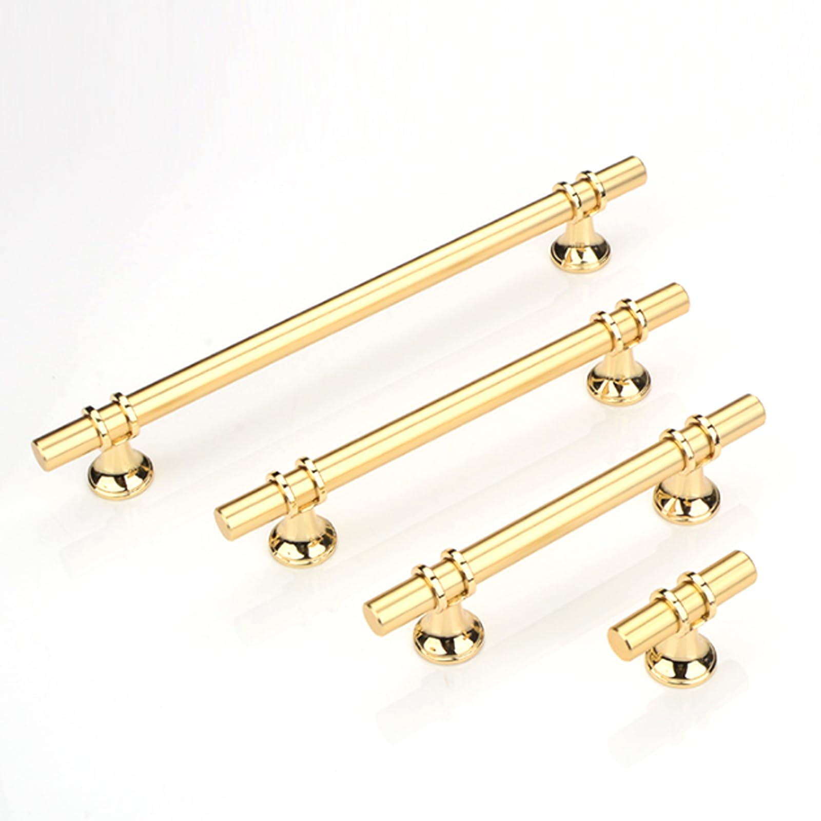 Susenya T Shape Drawer Pulls, Cabinet Pulls Gold,Cabinet Handle,7.6 ...
