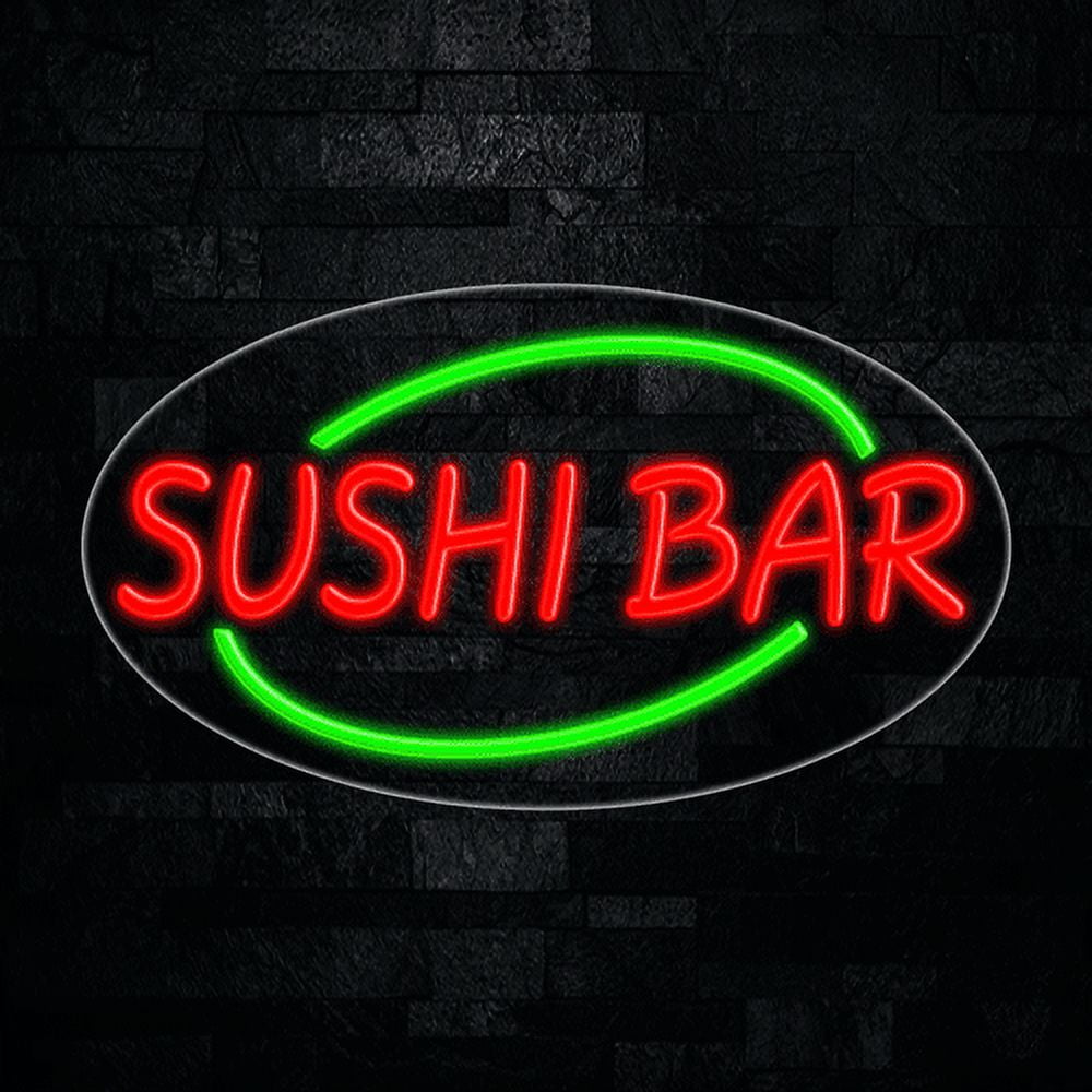 Sushi Bar LED Neon Sign 28"L x 16"H #34077 - Walmart.com
