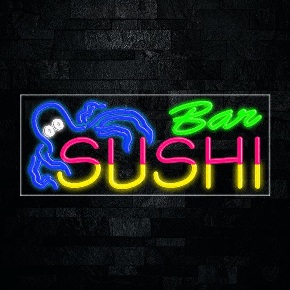 Sushi Bar-LED Neon Sign 30"L x 12"H #30942 - Walmart.com