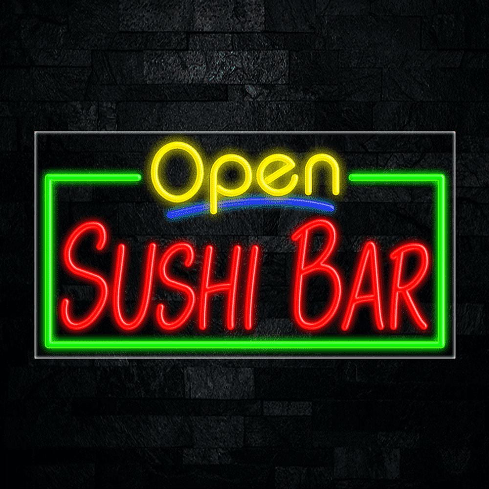 Sushi Bar LED Neon Sign 33"L x 18"H #35575 - Walmart.com