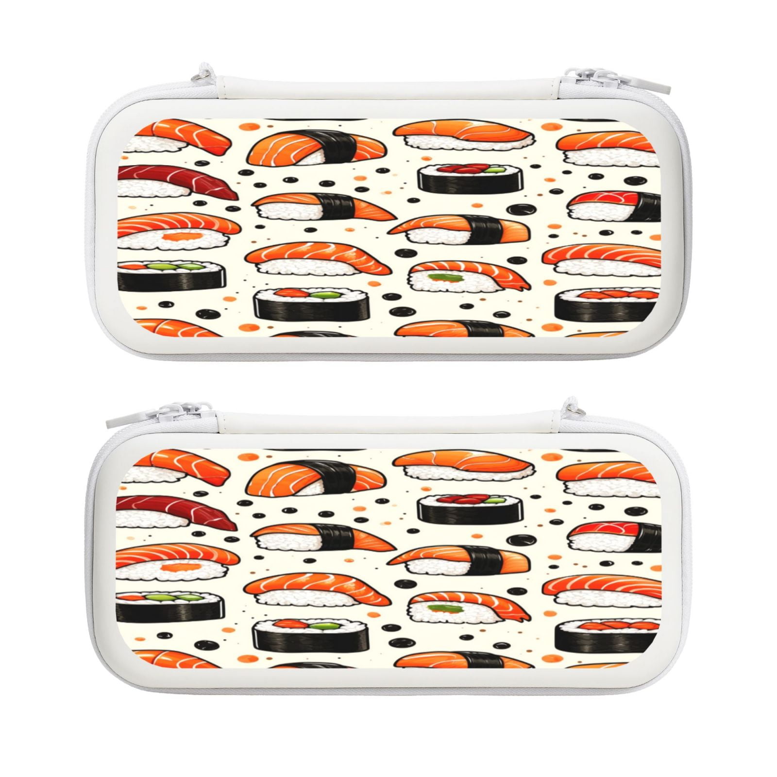 Sushi & Boba Crop Pattern (2), Carrying Case For Nintendo Switch & OLED ...