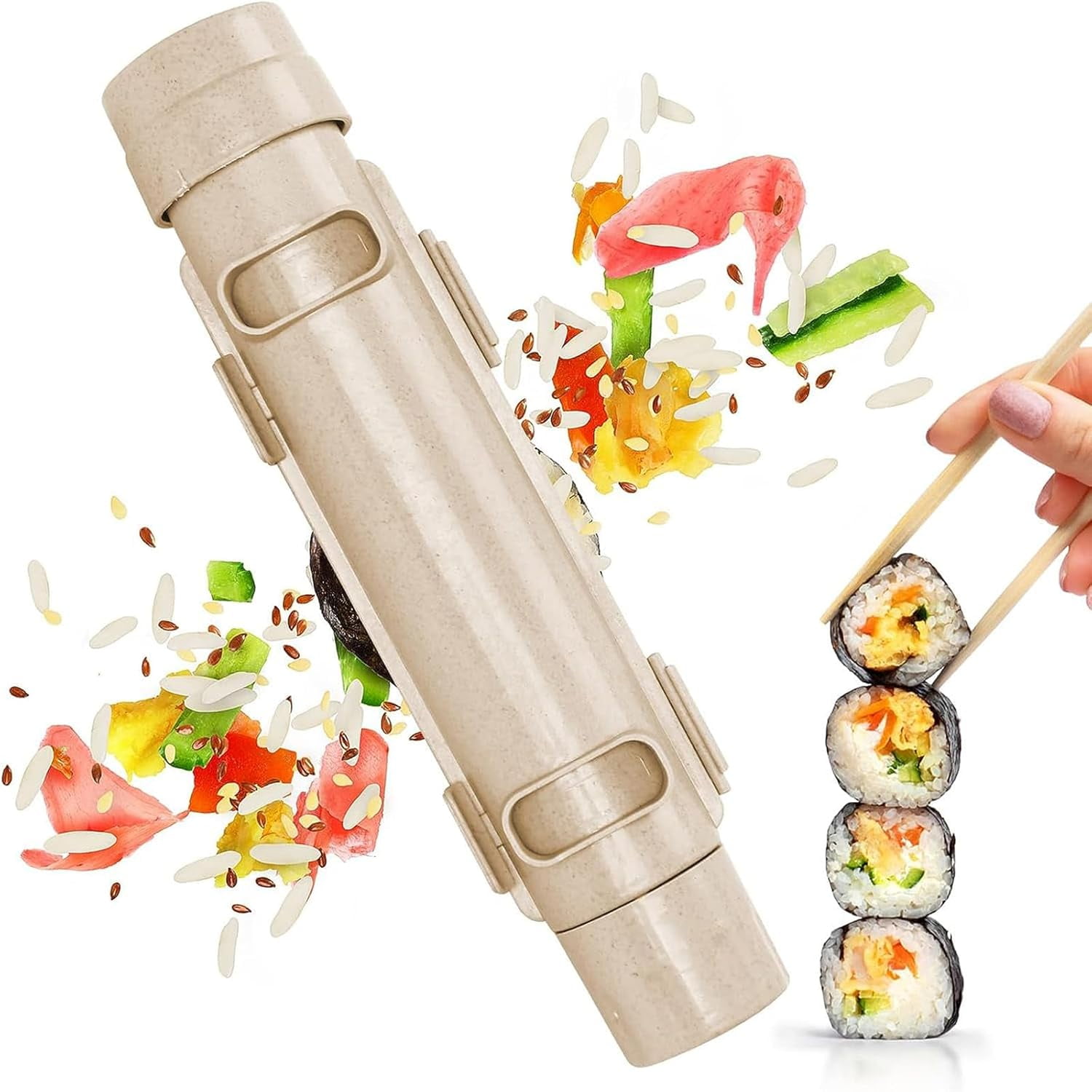 Sushi Maker, Sushi Rocket Launcher, Ultimate Master Sushi Making Kit ...