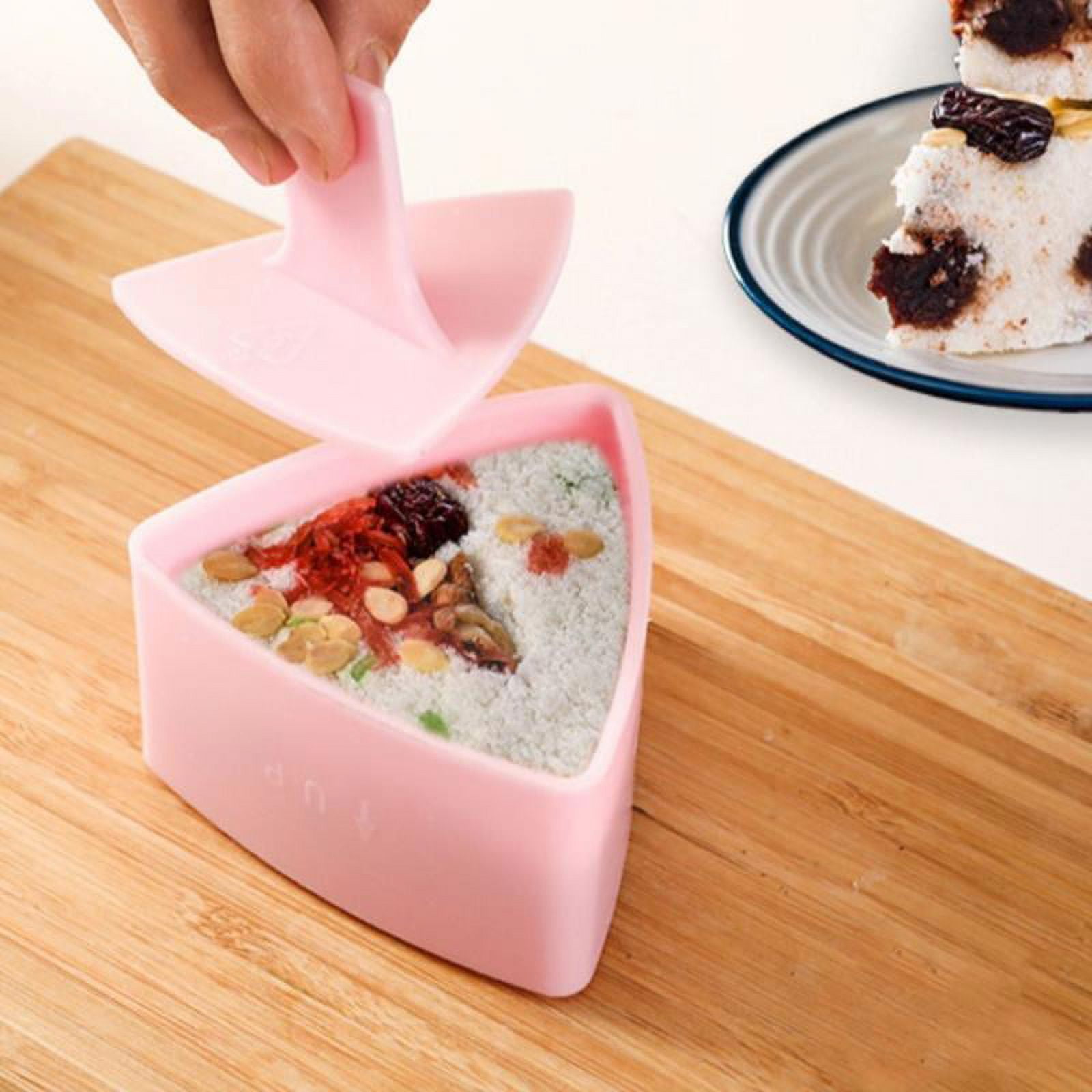 Sushi Mold Onigiri Rice Ball Food Press Triangular Sushi Maker Mold ...