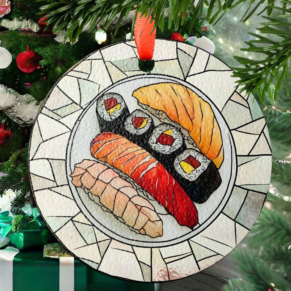 Sushi Ornament Japanese Food SunCatcher Sushi Lover Light Catcher ...