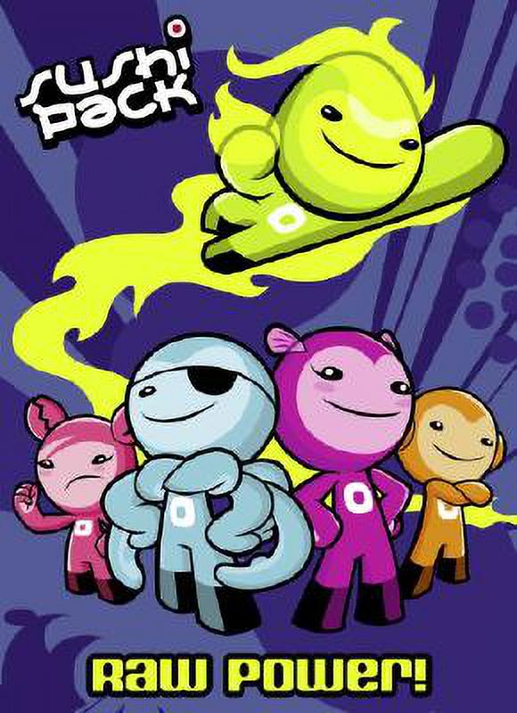 Sushi Pack Raw Power Coloring and Activity Book - Walmart.com