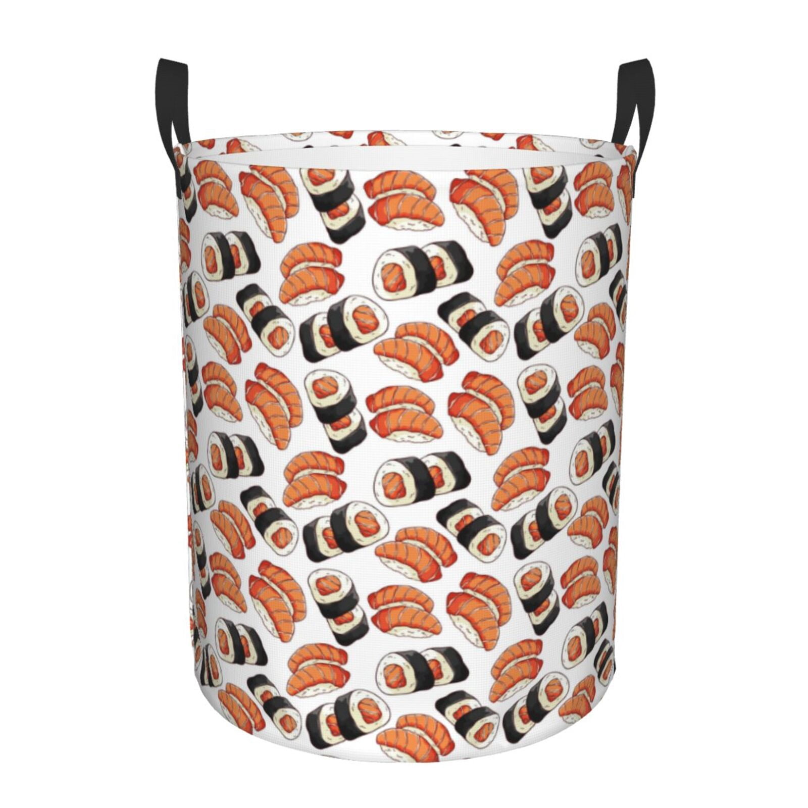 Sushi Roll Laundry Basket, Laundry Hamper Waterproof Laundry Bag ...