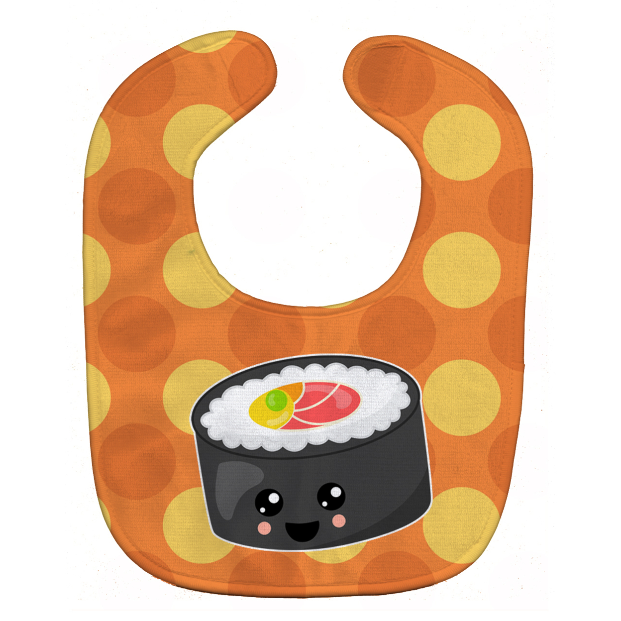 Sushi Roll with Face Baby Bib - Walmart.com