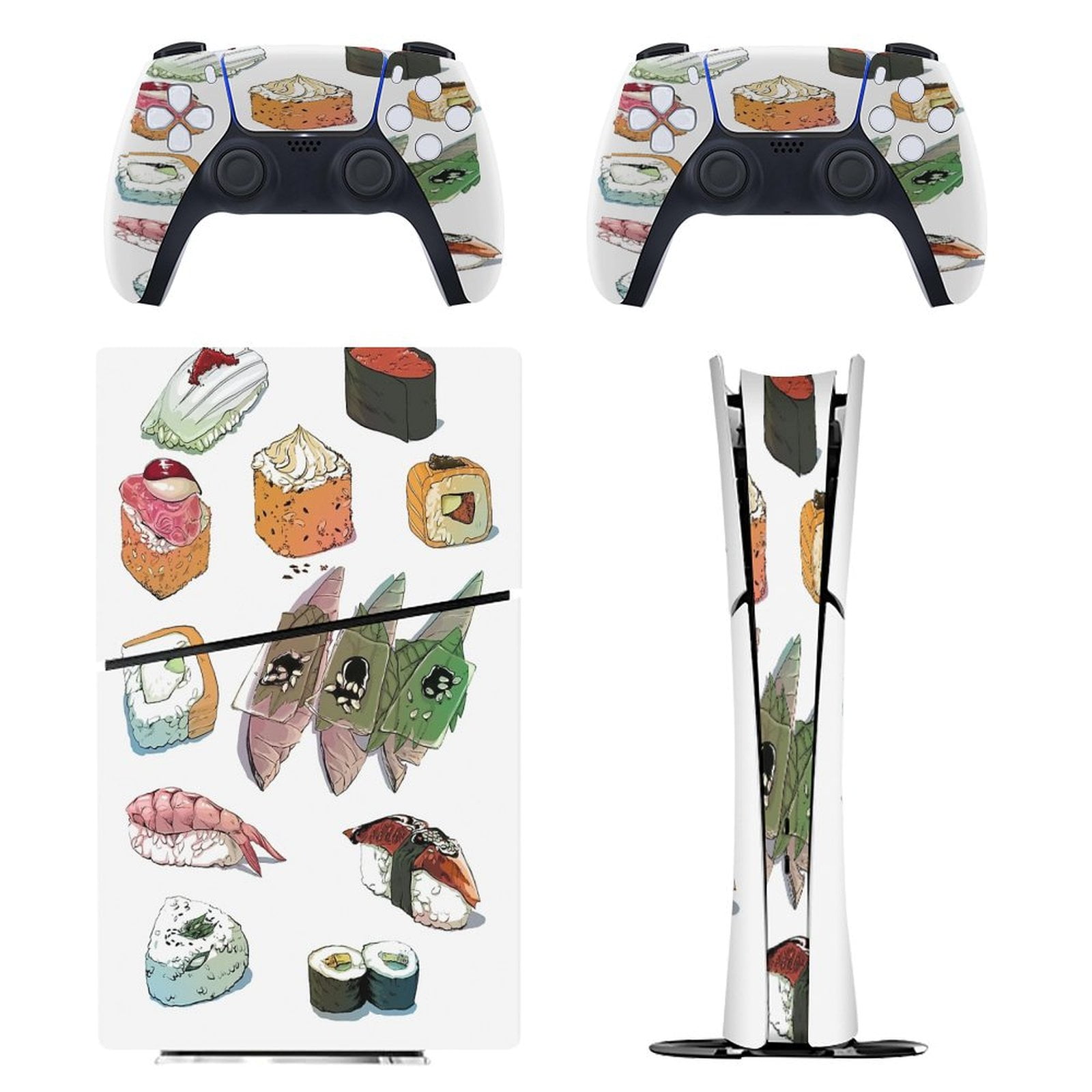 Sushi Set PS5/PS5 Pro/PS5 Slim Digital Disc Skin Sticker For Console ...